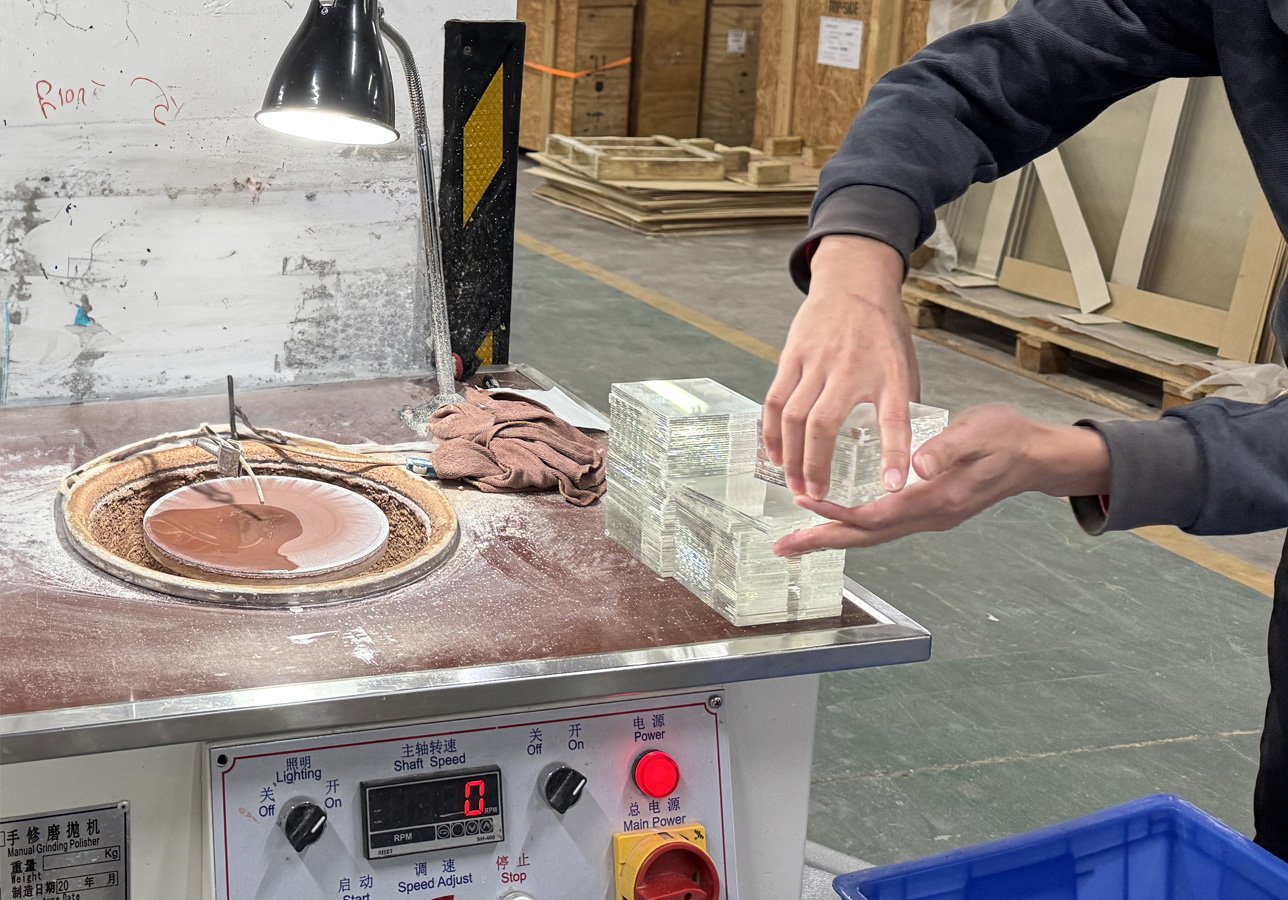 Glass Edging - Lighting Glass